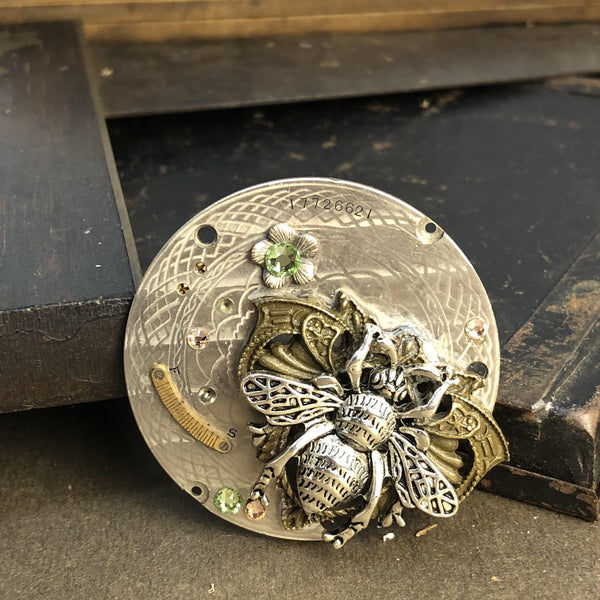 Maxine, Victorian Bee Necklace - The Victorian Magpie